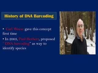 DNA and RAN based taxonomy in animals | PDF