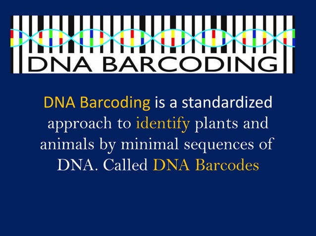 DNA and RAN based taxonomy in animals | PDF