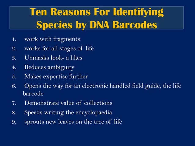 DNA and RAN based taxonomy in animals | PDF