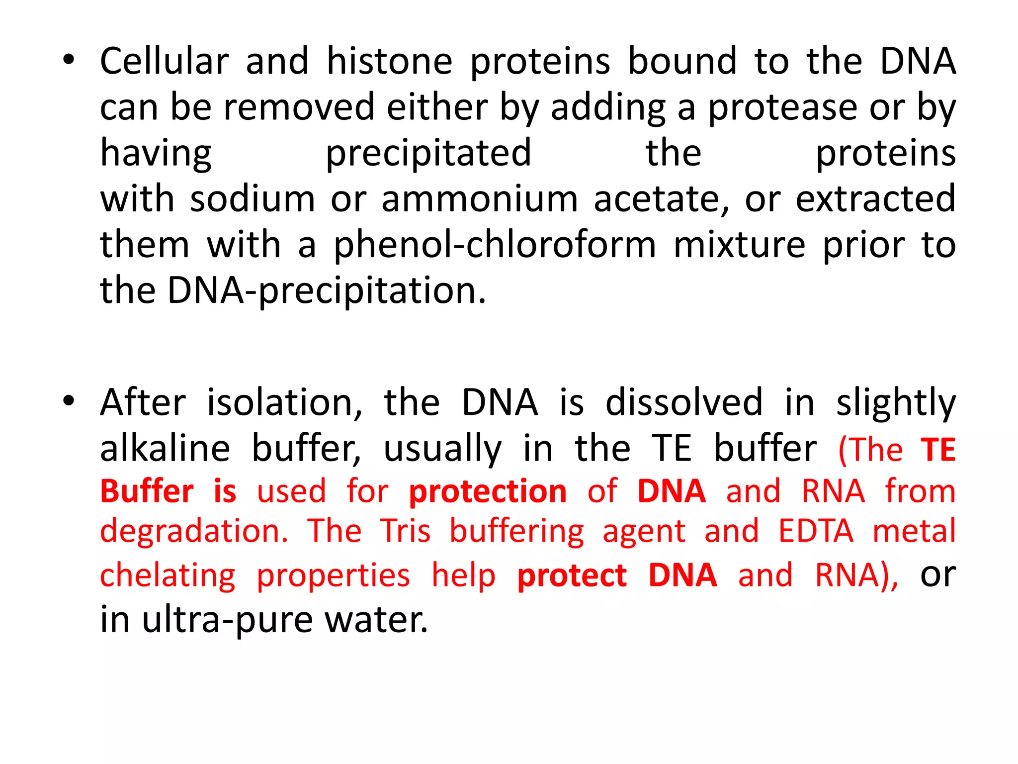 DNA and RNA extraction | PPTX