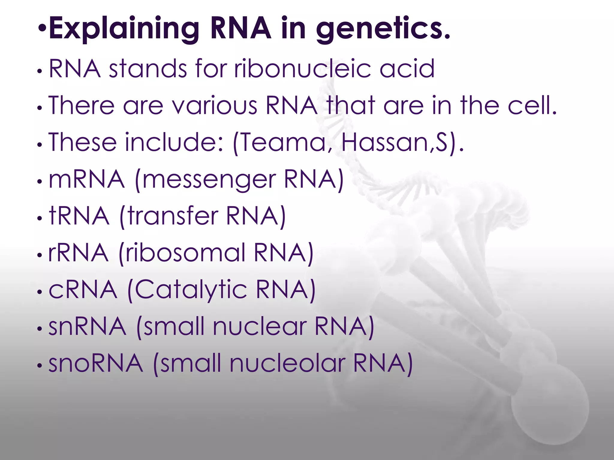 A Brief introduction to DNA and its structure. | PPTX