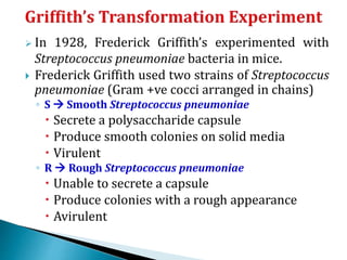 DNA as a Genetic Material | PPTX