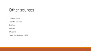 understanding Dna as an evidence | PPTX