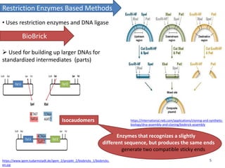 Dna assembly techniques | PPTX