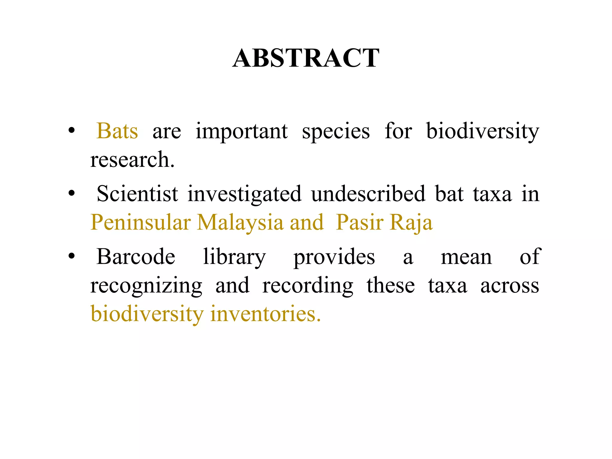 Dna barcoding | PPTX