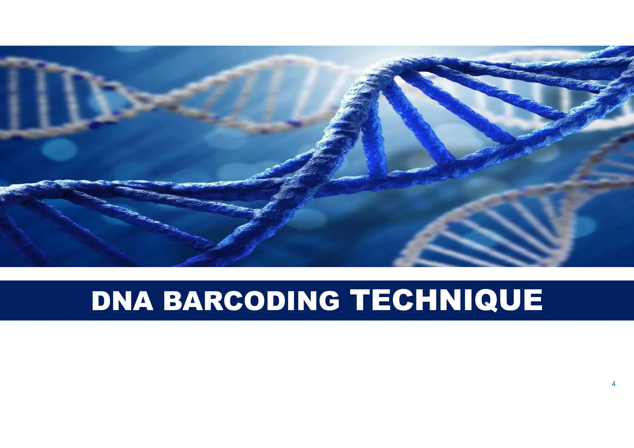 DNA barcoding (short DNA sequences to identify) | PPT