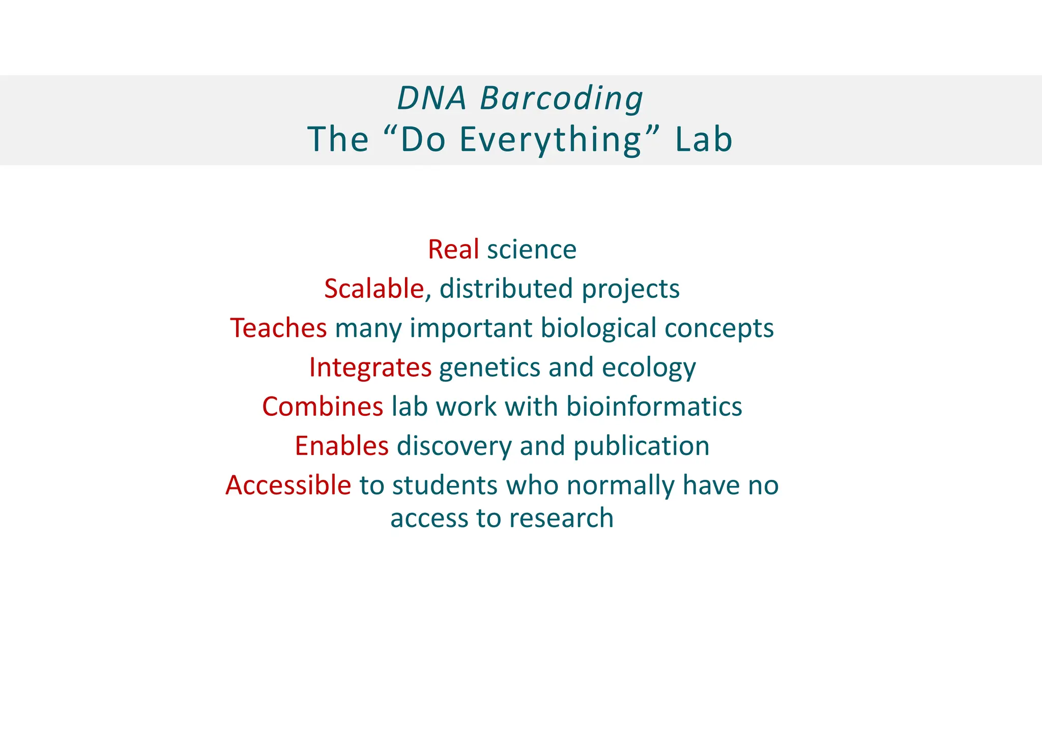 DNA barcoding (short DNA sequences to identify) | PPT