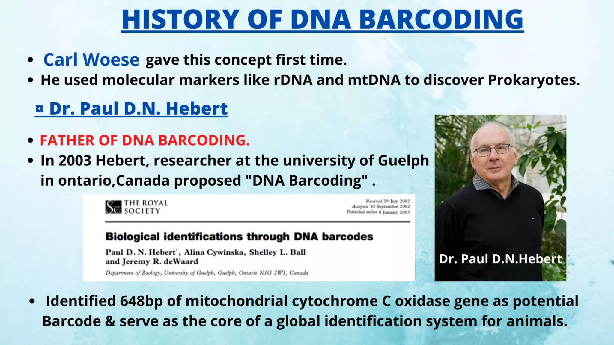 DNA Barcoding | PDF