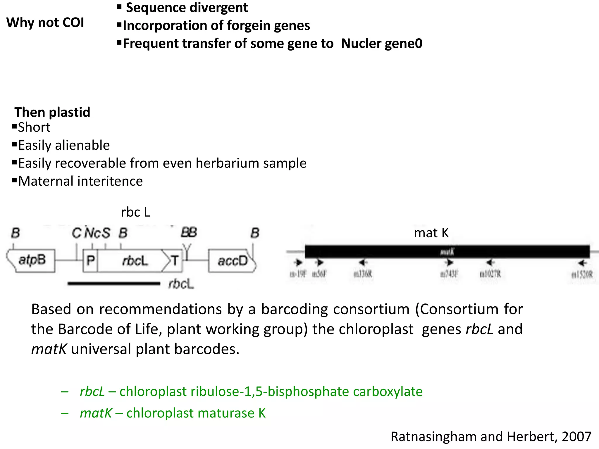 Dna barcoding | PPTX