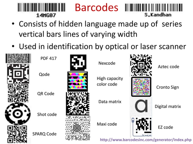 Dna barcoding