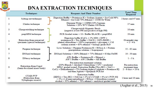 DNA barcoding techniques in insect diagnosis ppt | PDF | Biological ...