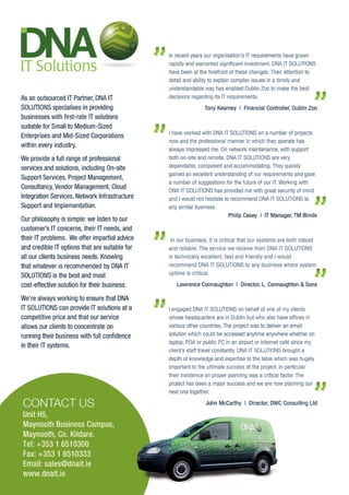 Dna Brochure 2012 (3) | PDF