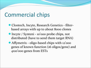 DNA CHIPS | PPT