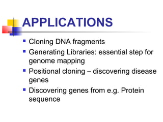 Dna cloning intro | PPT