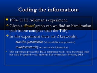 Dna computing | PPT