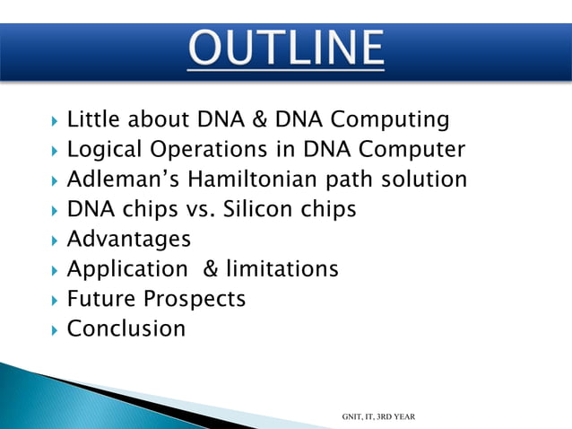 Dna computing | PPT