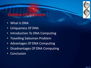 DNA Computing | PPT