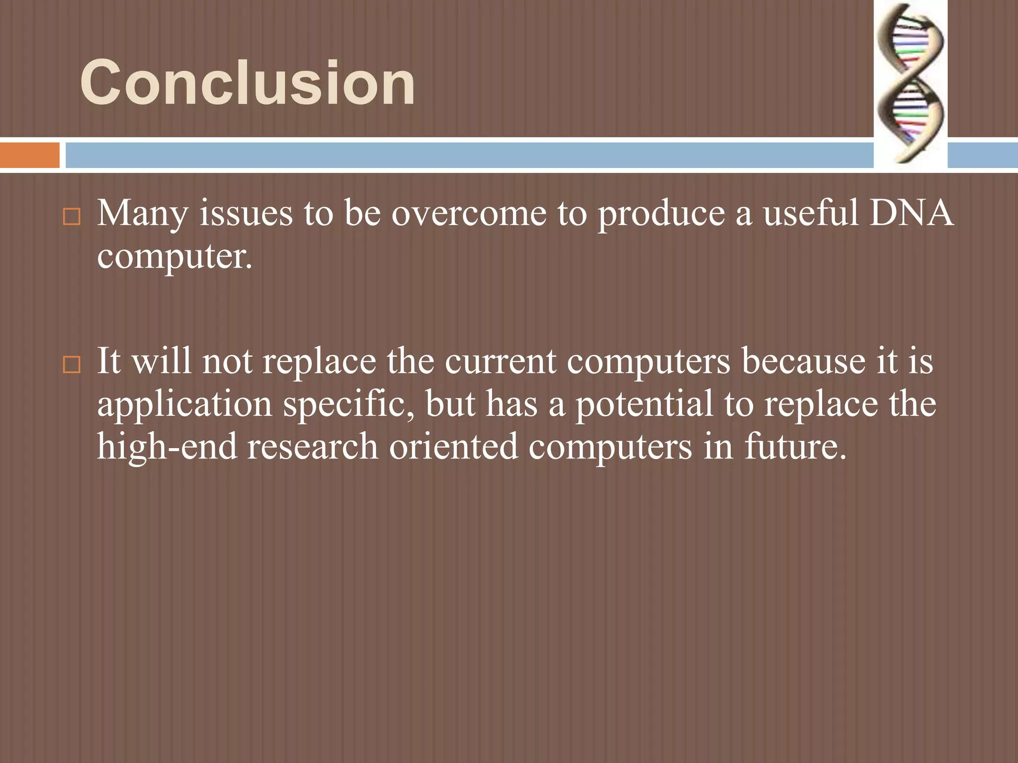 DNA Computing | PPTX