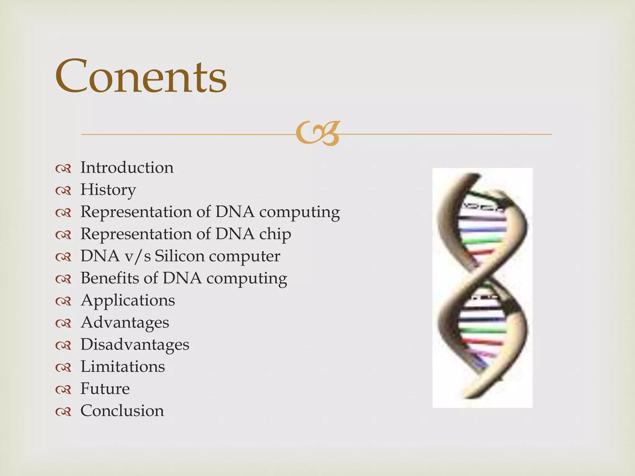 Dna computing | PPTX