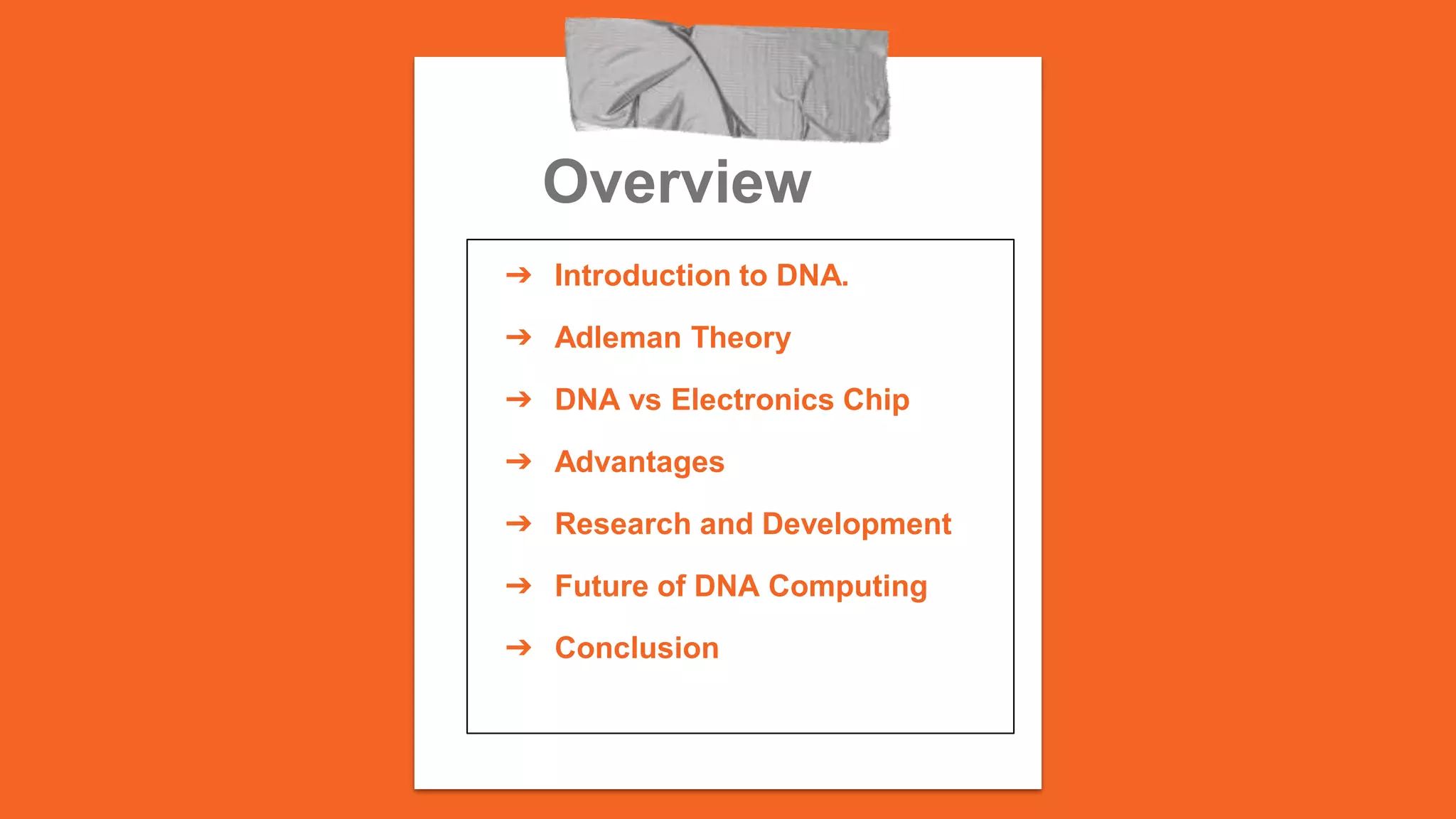 Dna computing | PPTX
