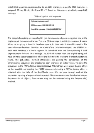 Dna cryptography | PDF