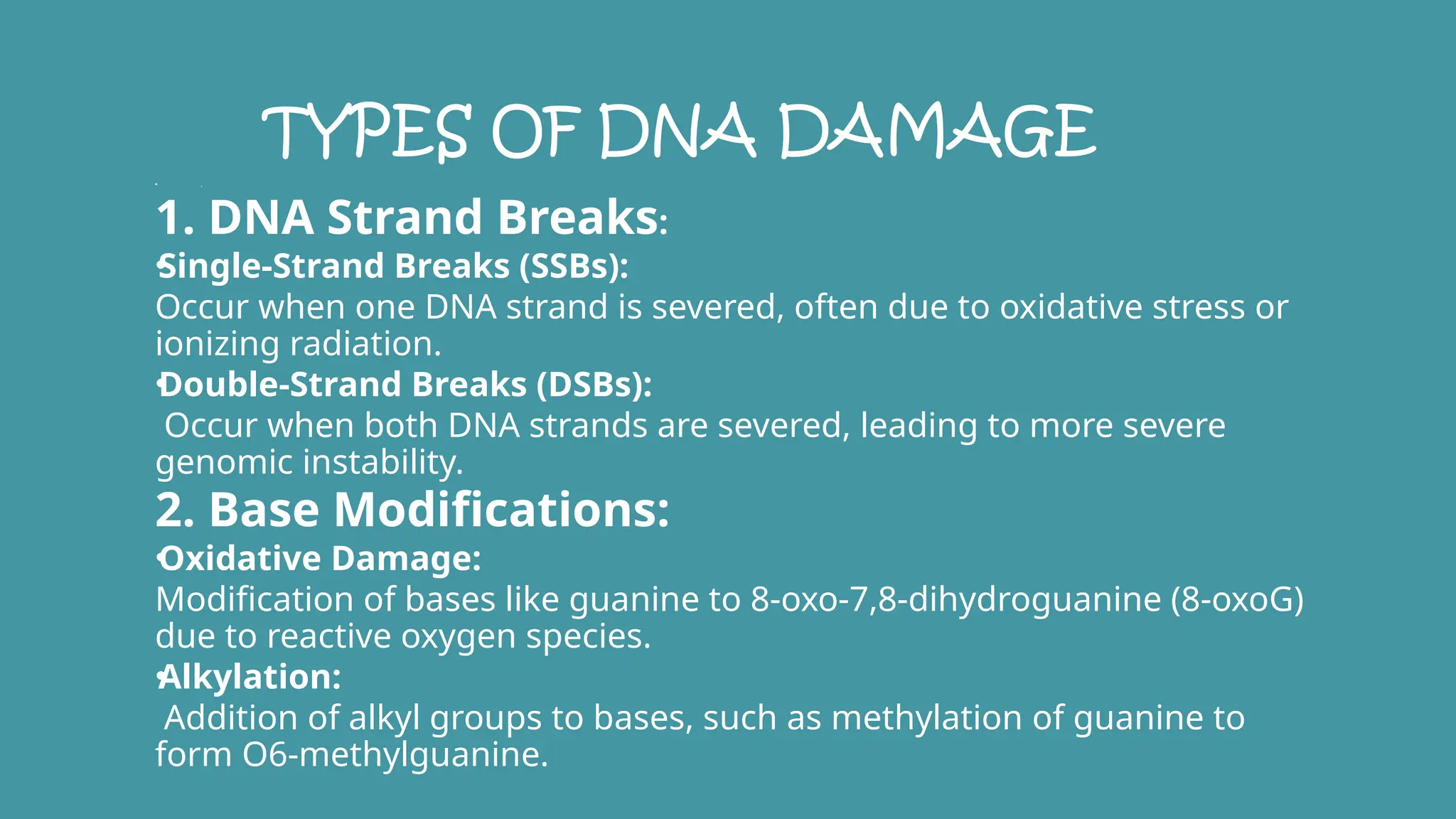 Introduction to DNA damage and repair.pptx