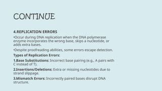 Introduction to DNA damage and repair.pptx