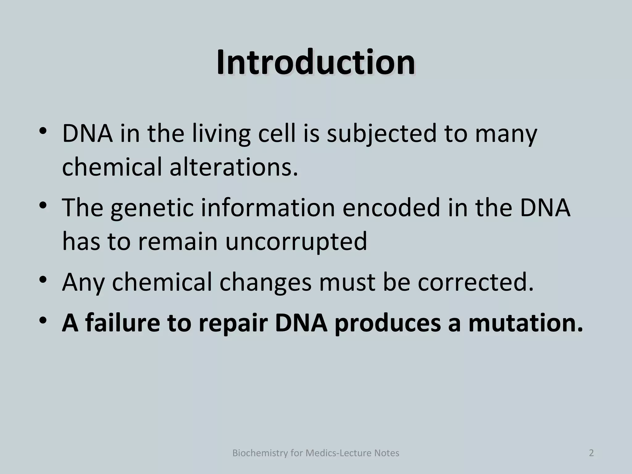 Dna damage and repair | PPT