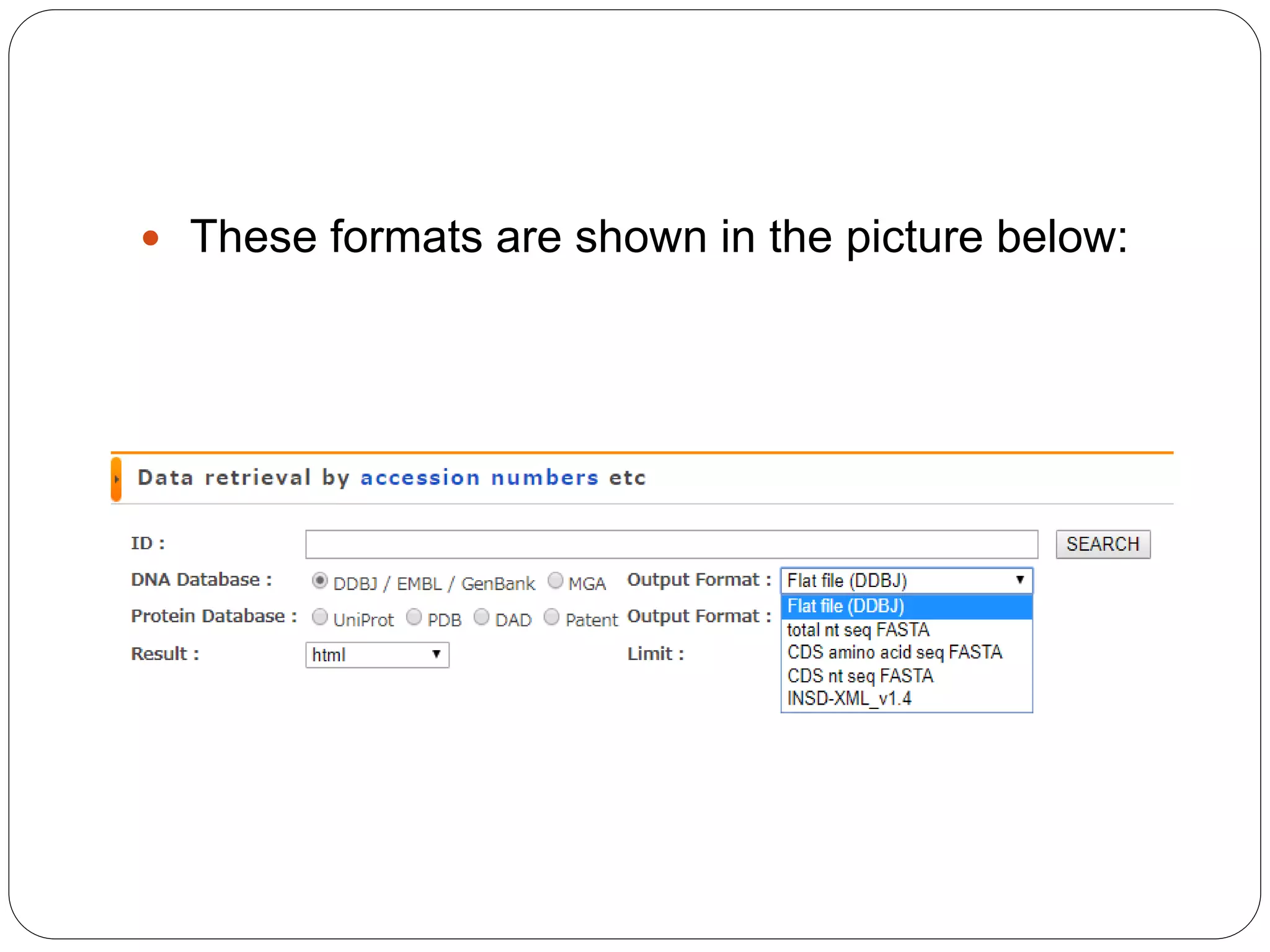 DNA data bank of japan (DDBJ) | PPTX