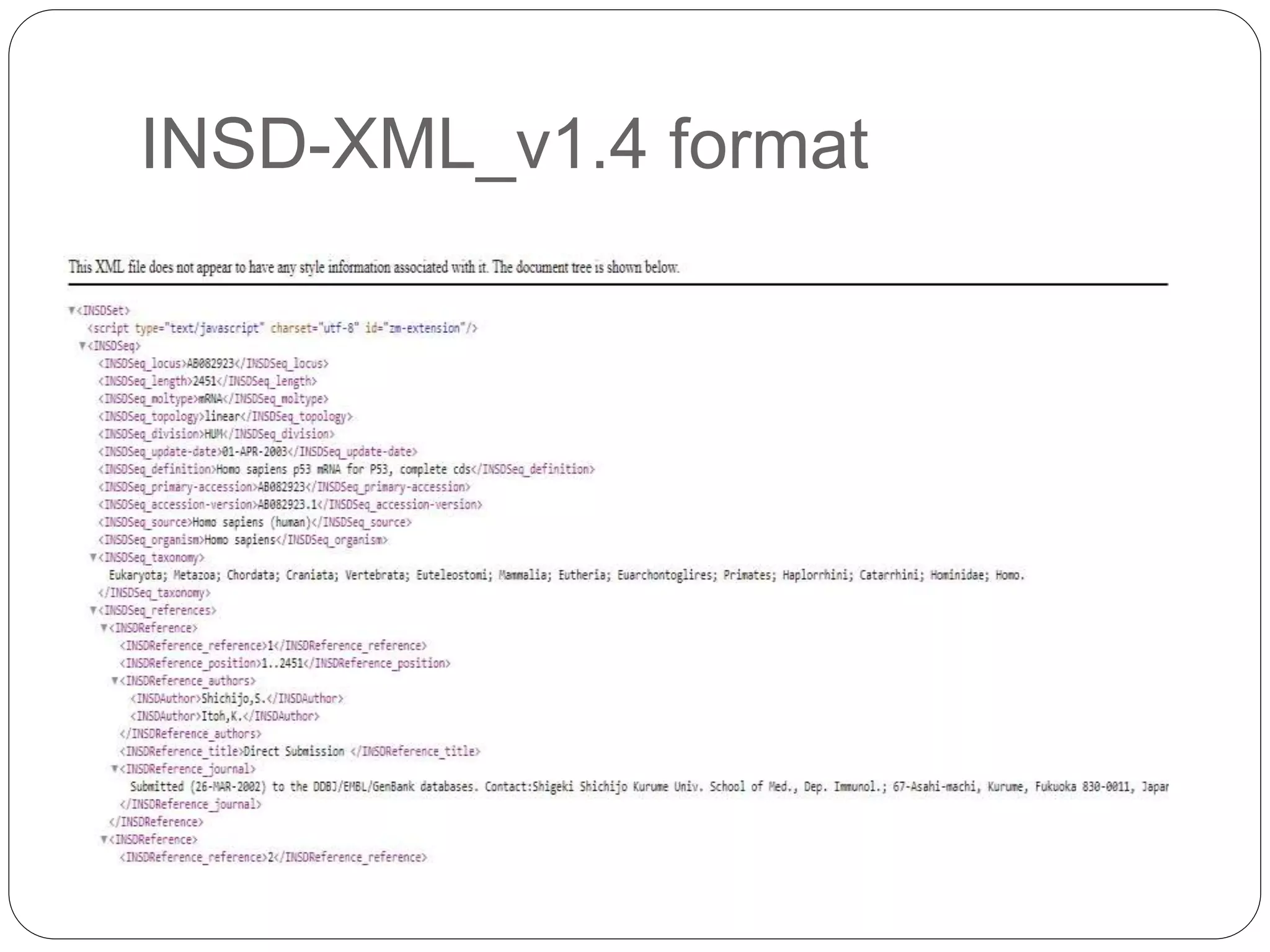 DNA data bank of japan (DDBJ) | PPTX