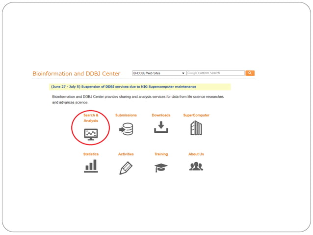 DNA data bank of japan (DDBJ) | PPTX | Databases | Computer Software ...