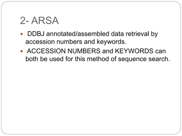 DNA data bank of japan (DDBJ) | PPTX | Databases | Computer Software ...