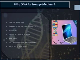 Dna data storage | PPTX