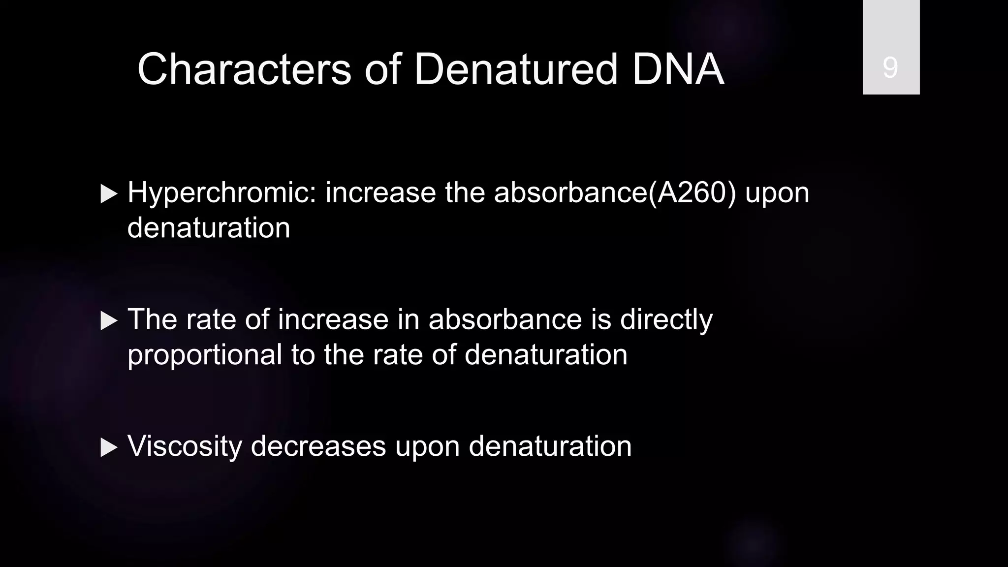 Dna denaturation and renaturation | PPT