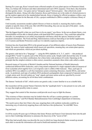 DNA Lecture Notes | PDF