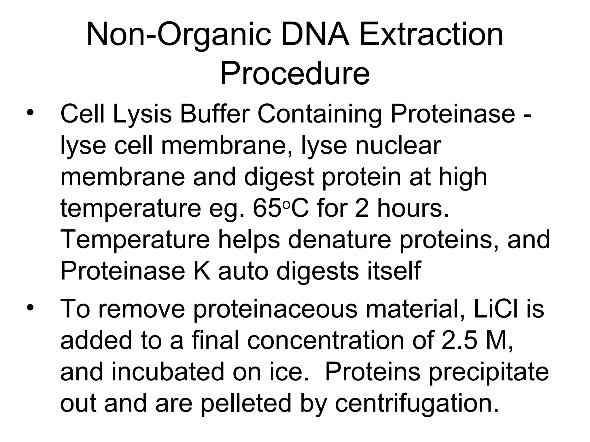 Dna extraction | PPT