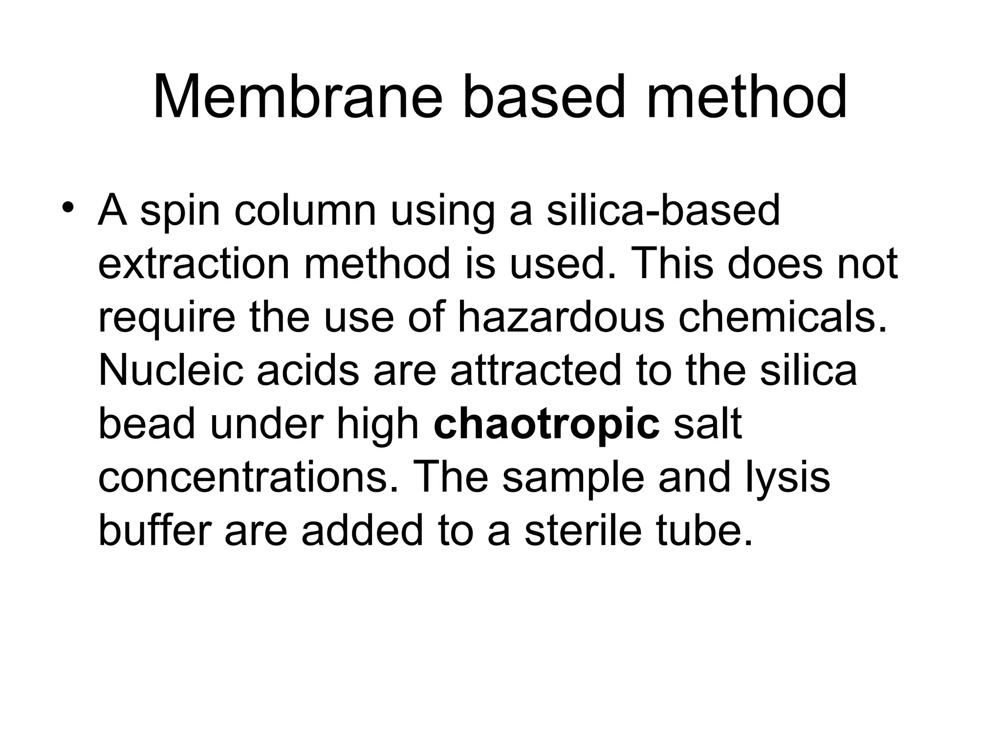 Dna extraction | PPT