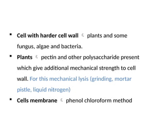 DNA Extraction.pptx protocol by taimoor khan | PPTX