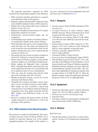 Dna extraction from blood and forensic samples | PDF