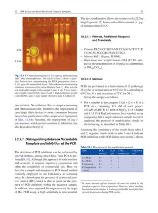 Dna extraction from blood and forensic samples | PDF
