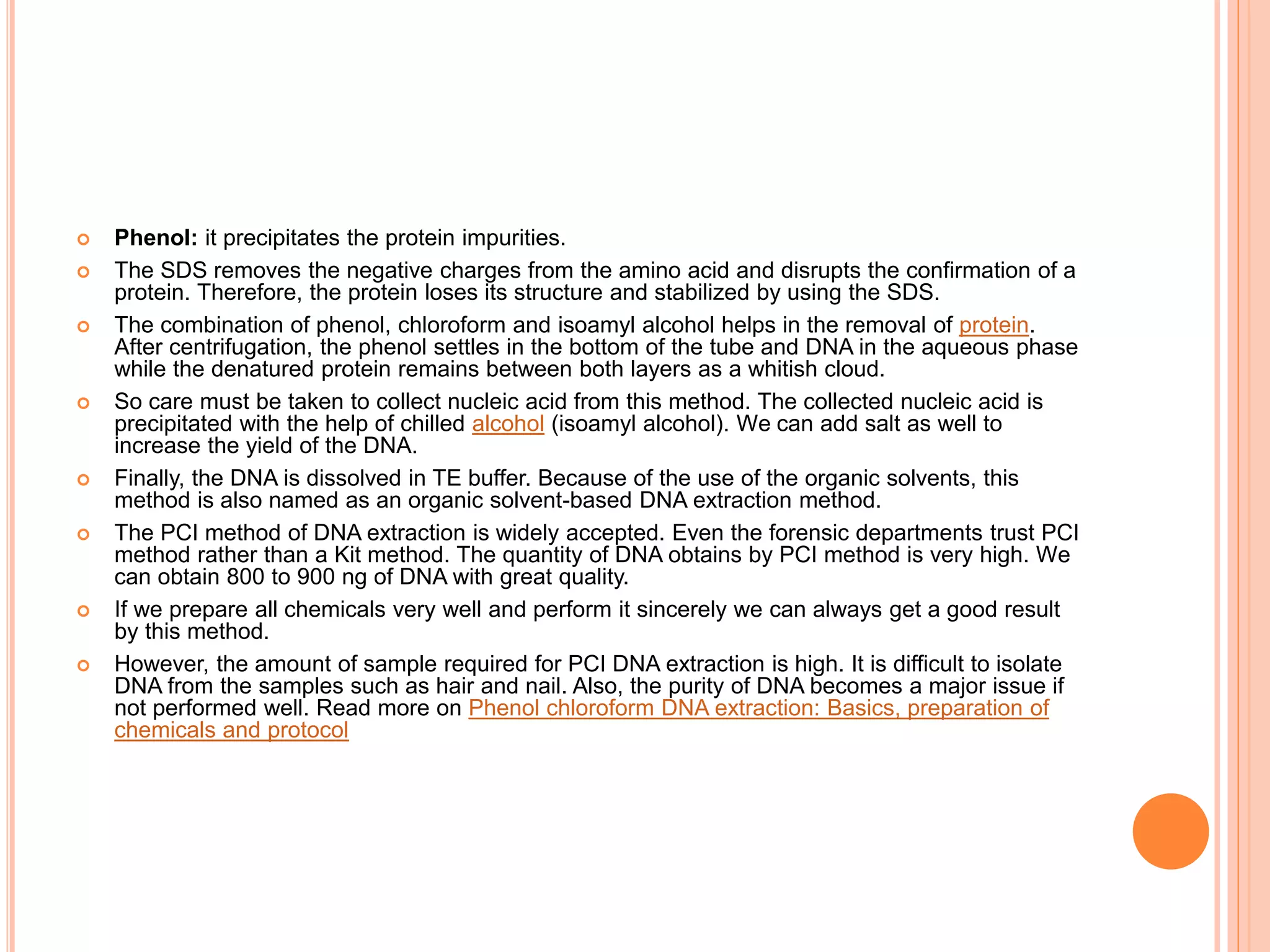 Dna extraction method | PPTX