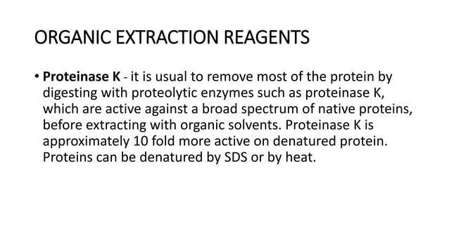 METHODS OF DNA EXTRACTION | PPTX