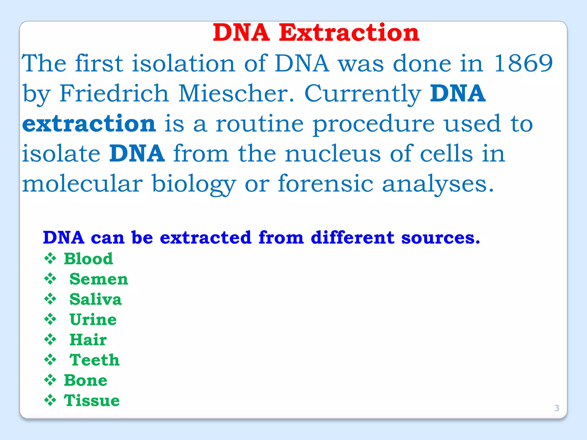 Dna Extraction Methods Pdf