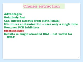 DNA Extraction Methods | PDF