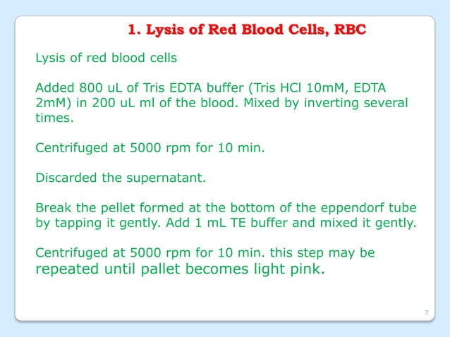 Dna Extraction Methods Pdf