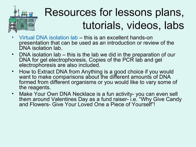 MIchiana BioEYES DNA extraction presentation | PPT | Biological ...