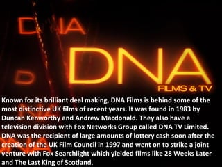 Dna Films | PPT