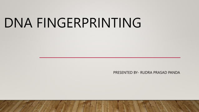 Dna fingerprint.pptx