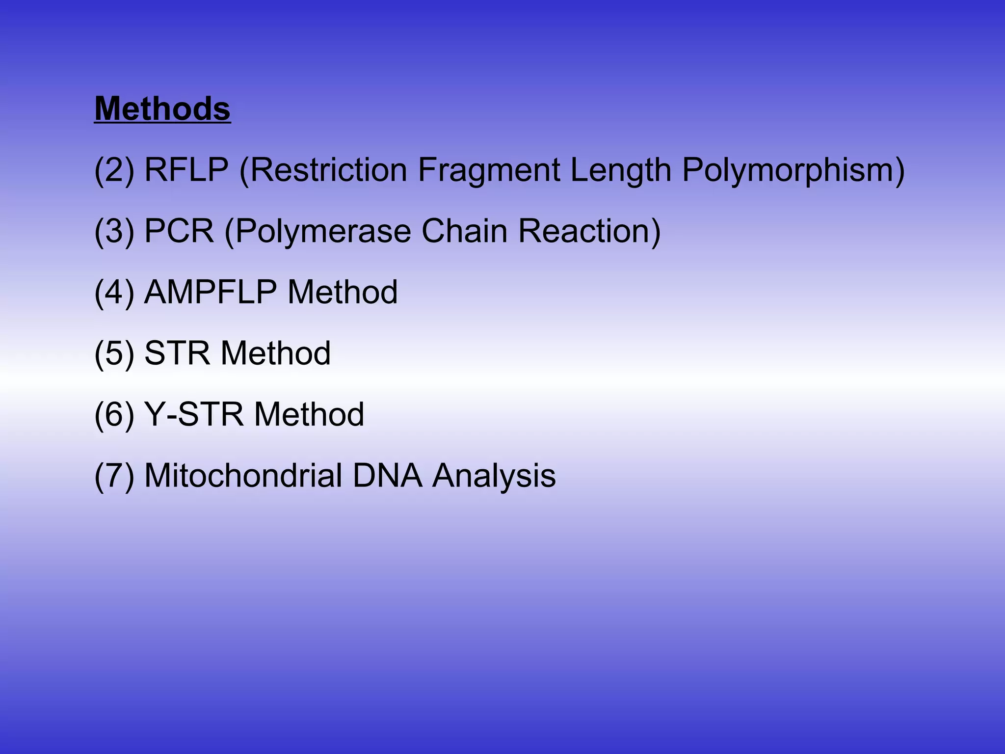 Dna fingerprinting | PPT | Crime & Harmful Acts to Individuals, Society ...