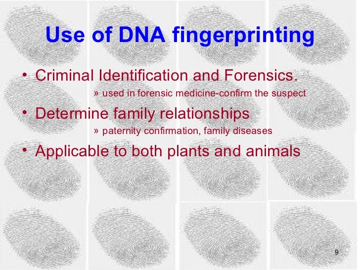 Dna Fingerprinting